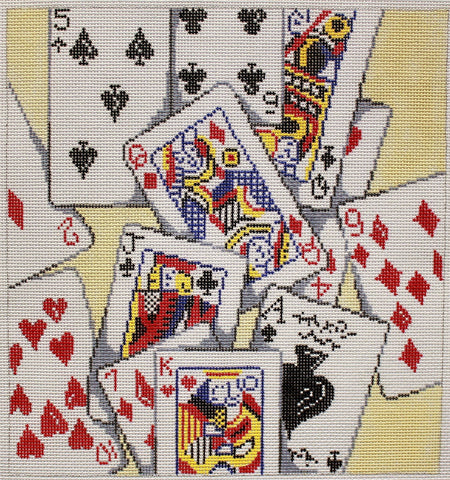 playing card canvas